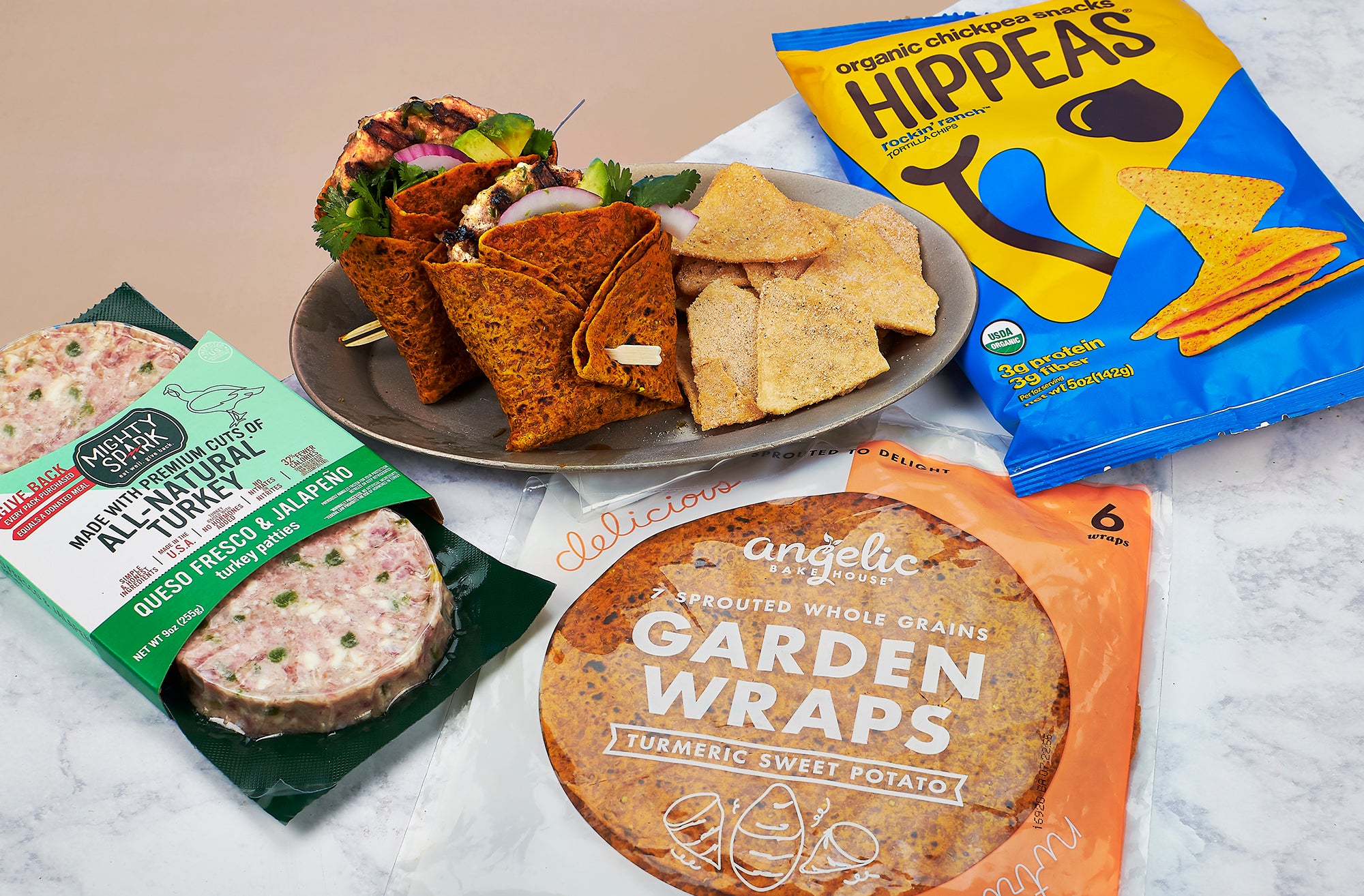 QUESO FRESCO & JALAPENO, AVOCADO WRAP – Mighty Spark Food