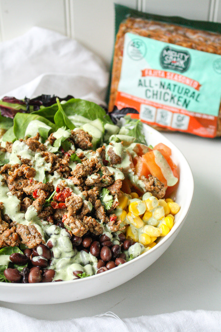 Mighty Spark Food. Eat well. Give Back.