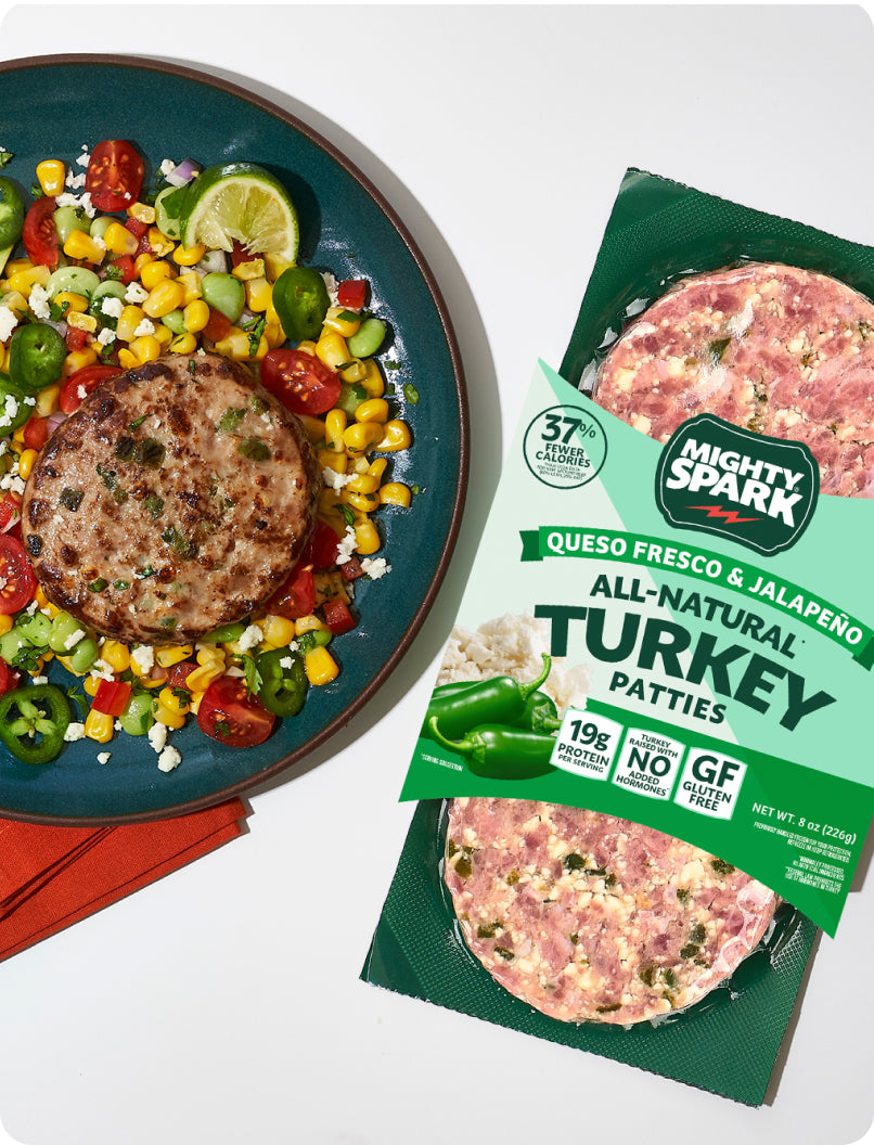 ALL-NATURAL PATTIES – Mighty Spark Food