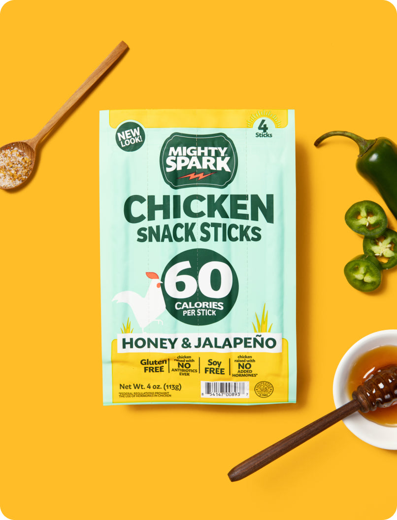 Mighty Spark Food. Eat well. Give Back.